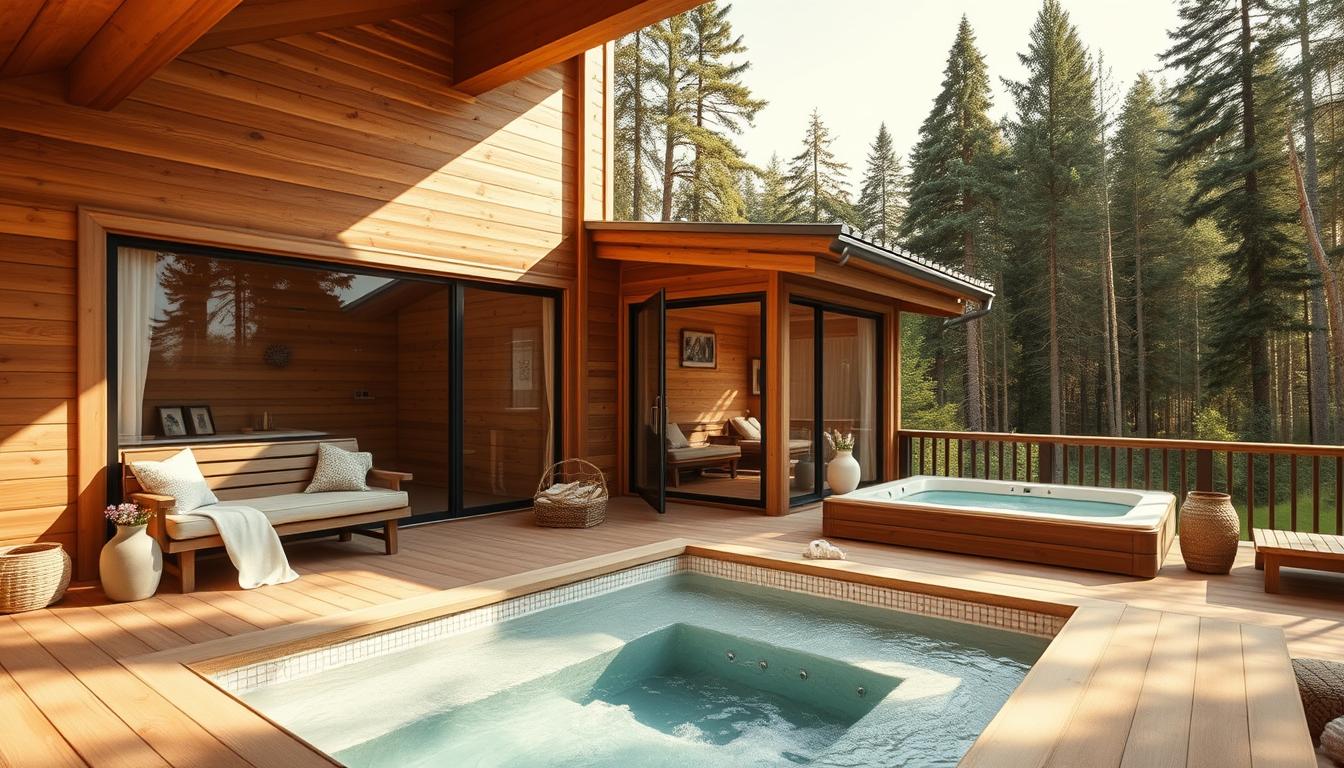 Ferienhaus Mit Whirlpool Und Sauna